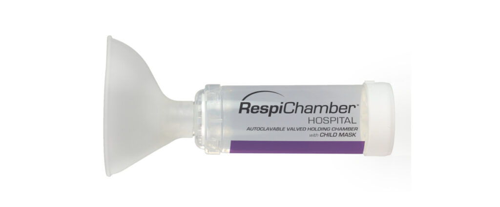 Produktabbilung von RespiChamber mit Kindermaske